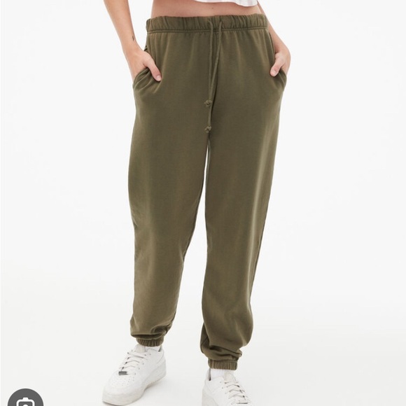 Aeropostale | Pants & Jumpsuits | Aeropostale Green Slouchy Sweats With ...